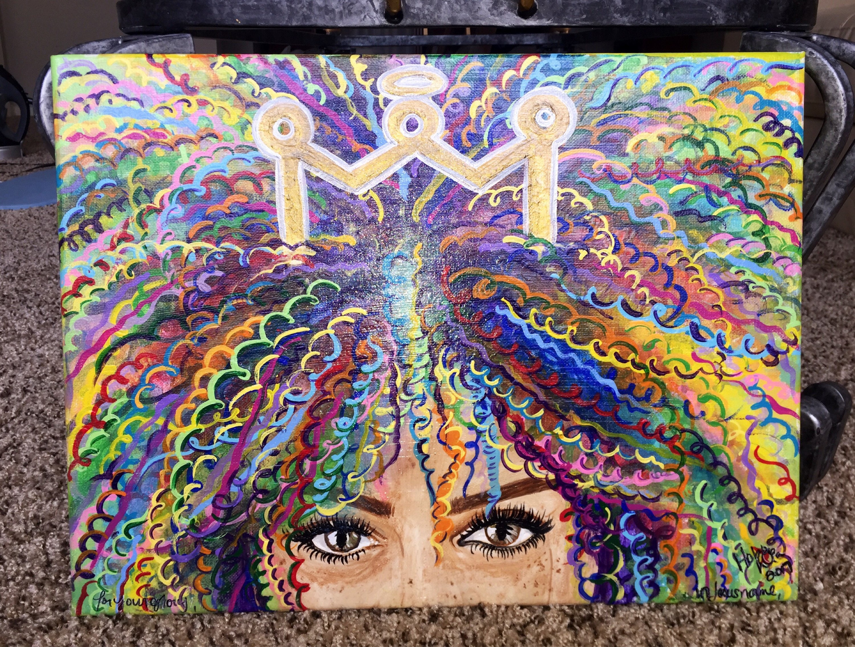 ROYAL PEACE Painting Print - Etsy