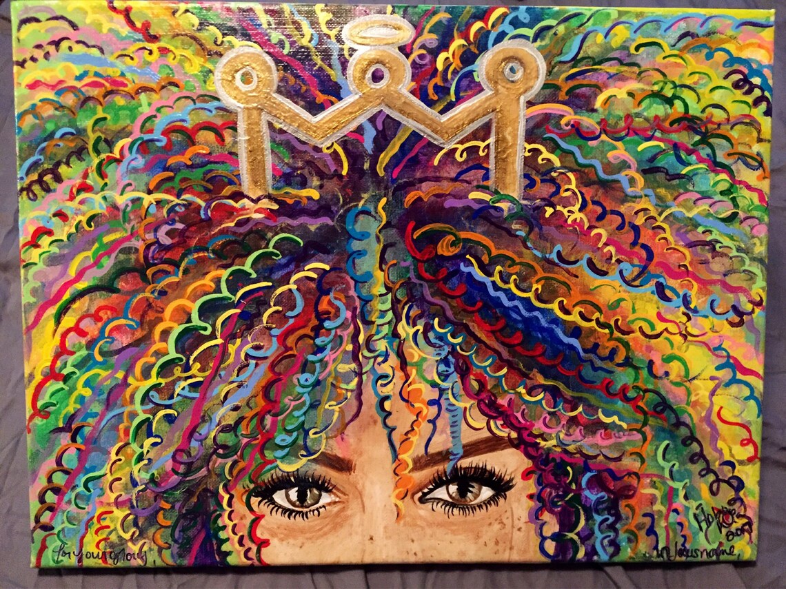 ROYAL PEACE Painting Print - Etsy