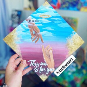 Custom Graduation Caps, Hand-painted, Cap Topper, Grad Cap - Etsy