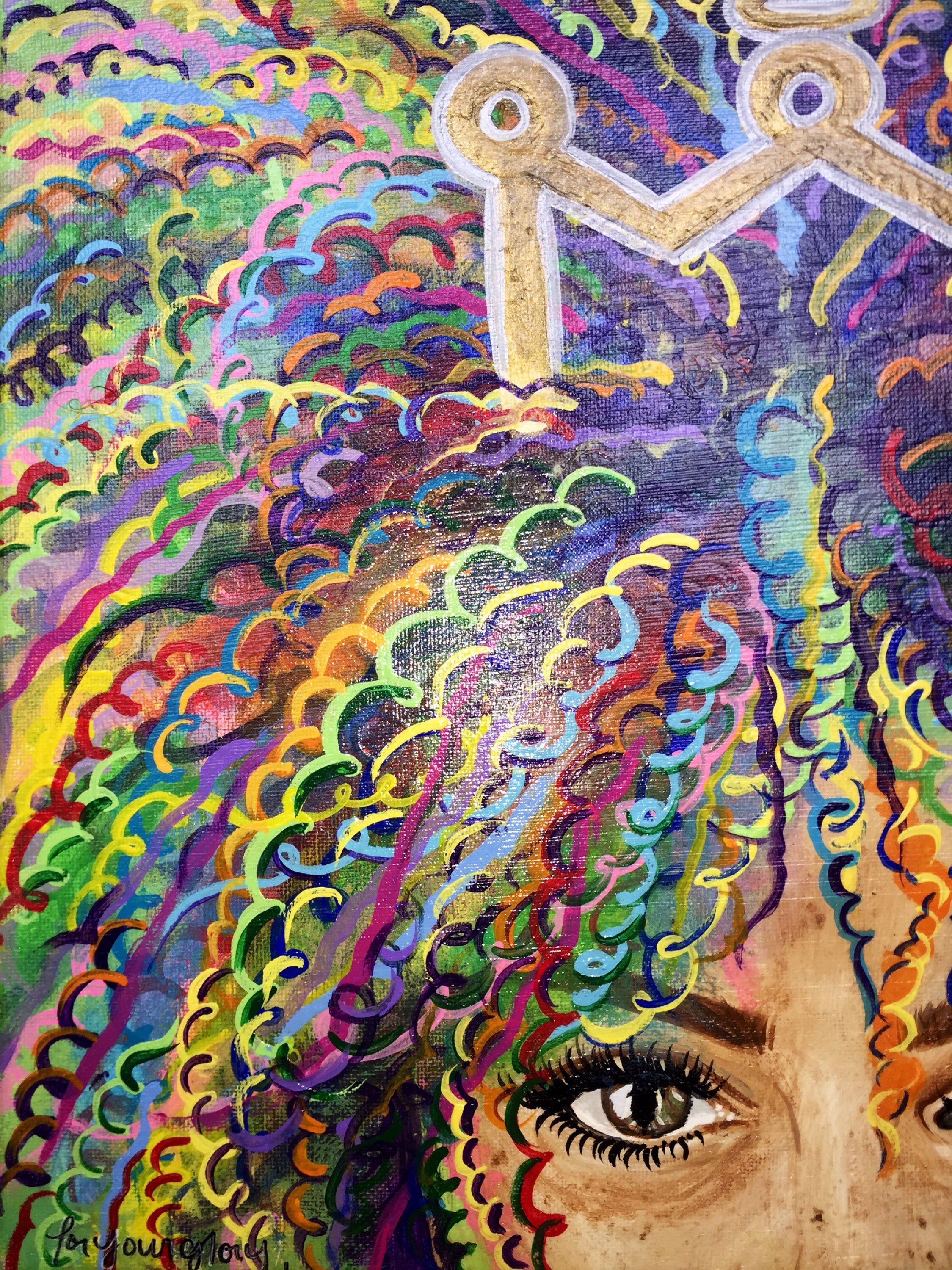 ROYAL PEACE Painting Print - Etsy