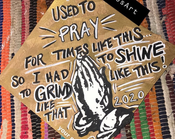 Meek Mill Pray Grad Cap Topper - Etsy