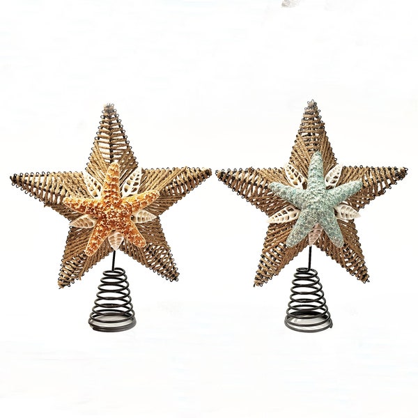 Starfish Tree Topper - Etsy