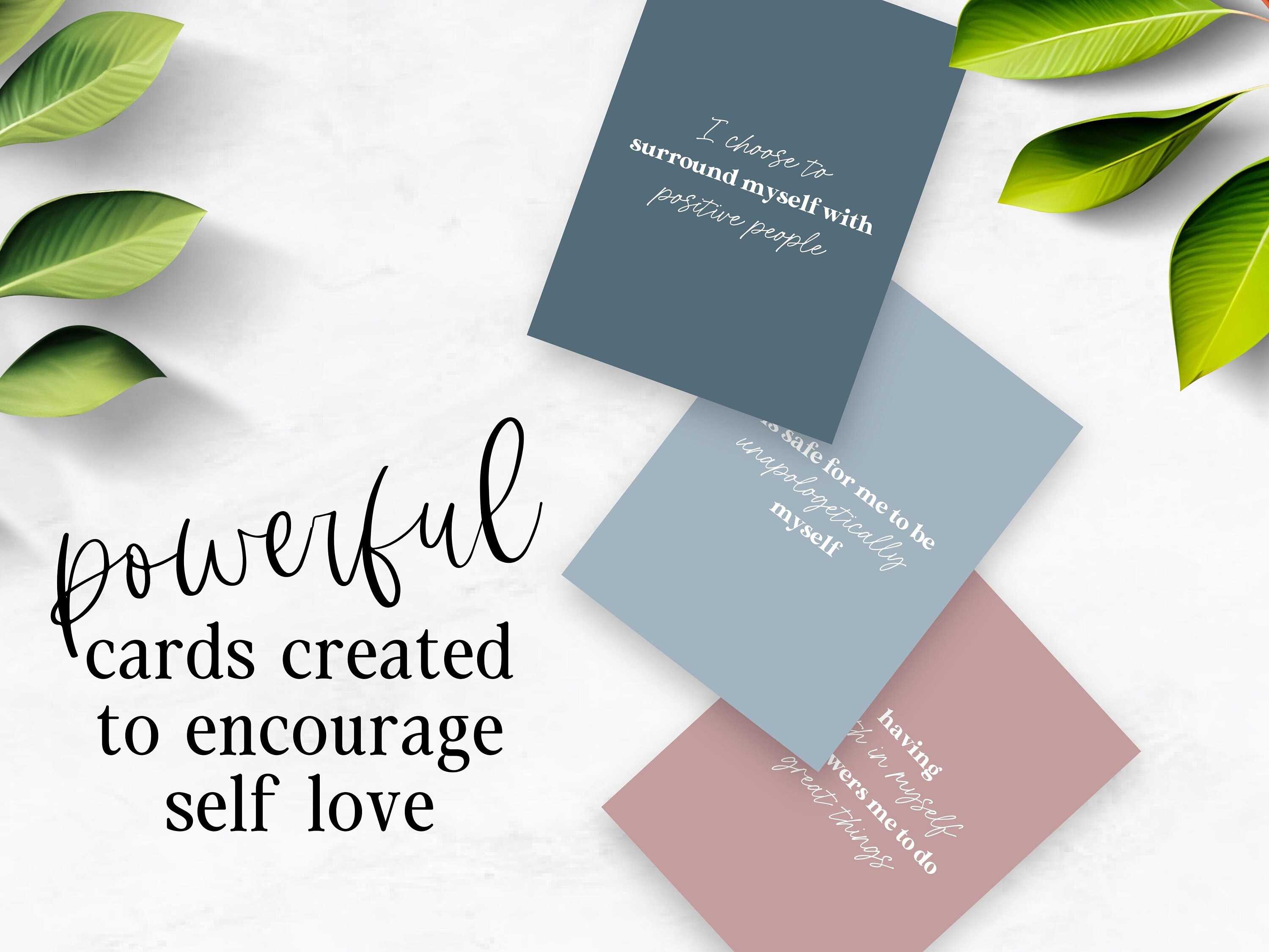 Printable Self Love Affirmations | Self Love Affirmation Cards ...