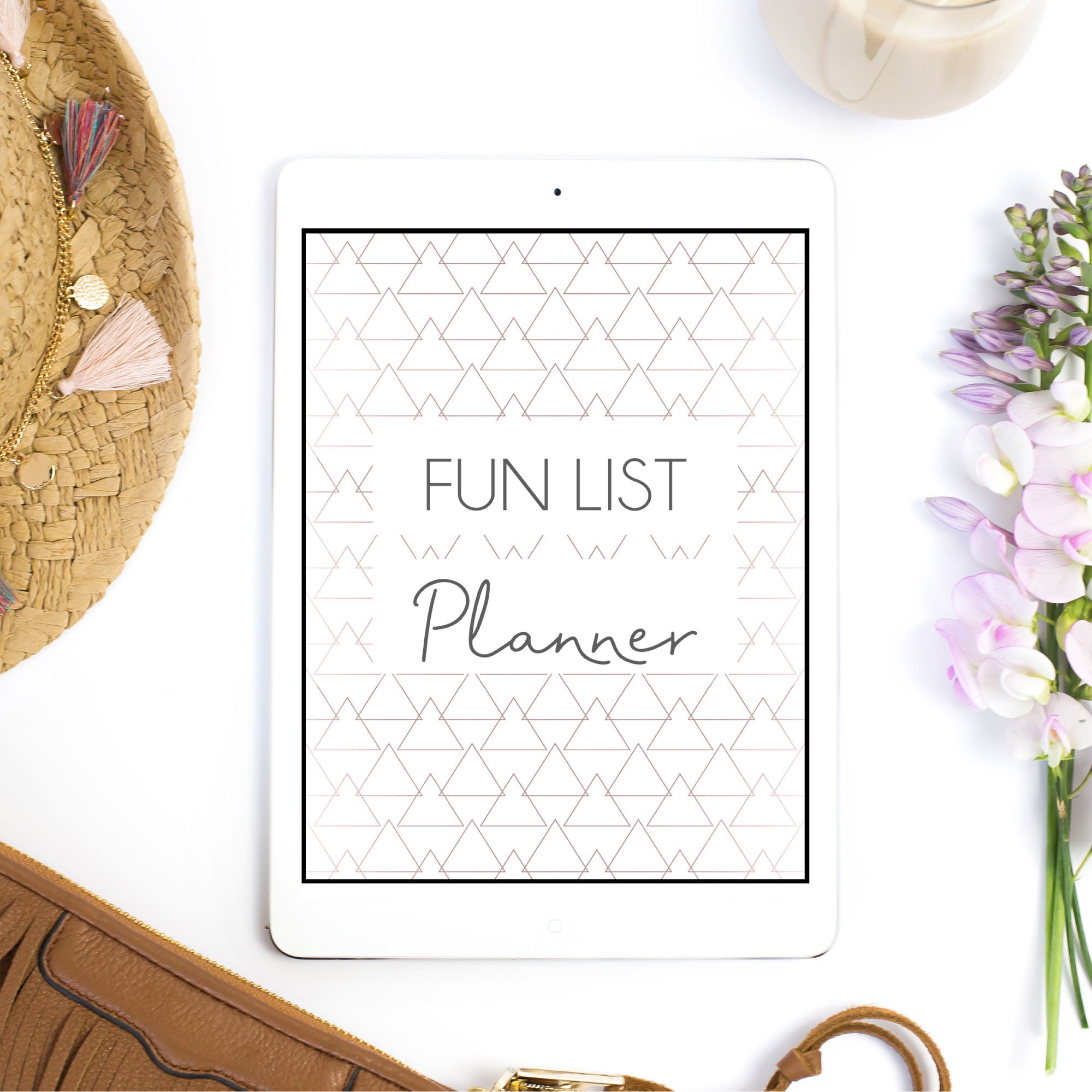 Fun List Planner, Printable List Planner, Lists to Write, Fun Lists ...