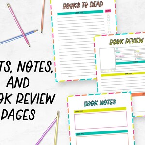 Summer Reading Tracker Bundle Printable | Kids Summer Printable ...