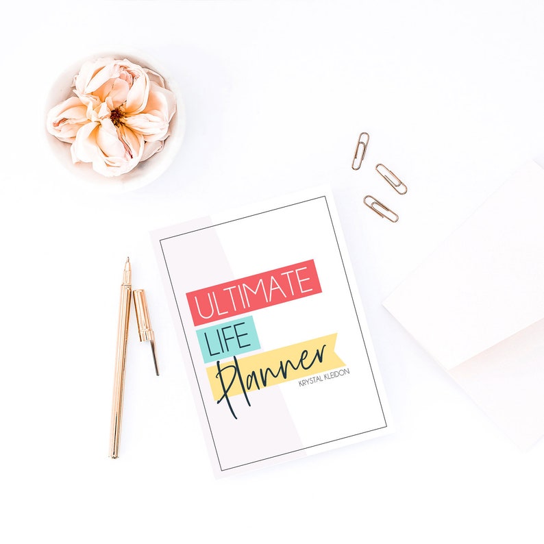 The Ultimate Life Planner, Printable Productivity Planner, Daily ...