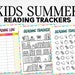 Kids Summer Reading Tracker Printable | Kids Reading Tracker ...