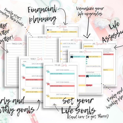 The Ultimate Life Planner Printable Productivity Planner - Etsy