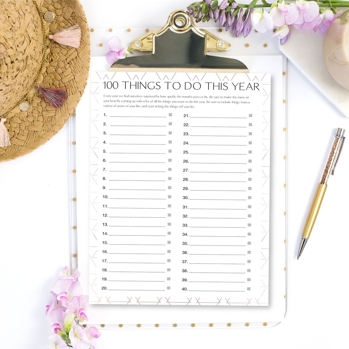 Fun List Planner, Printable List Planner, Lists to Write, Fun Lists ...