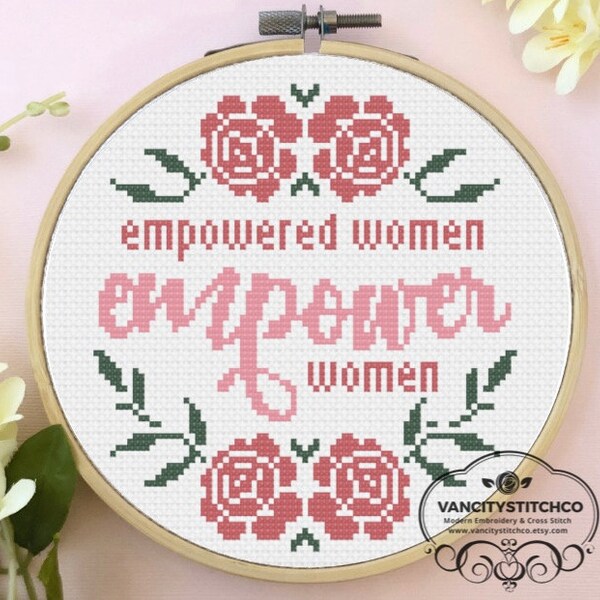 Women Empowerment Cross Stitch Kit - Etsy
