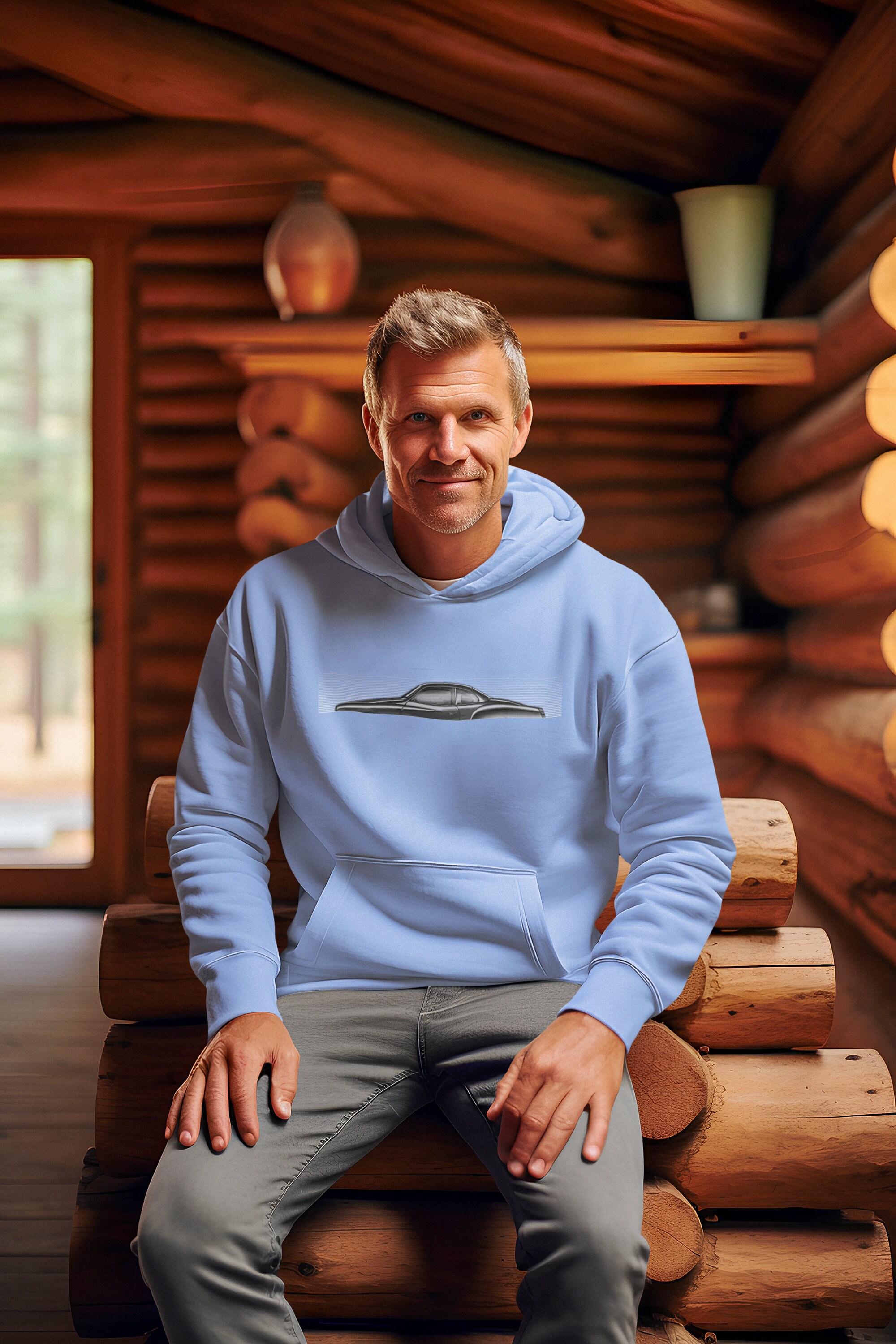 Classic Karmann Ghia Hoodie, Aircooled Sweatshirt, Car Enthusiast, Car ...