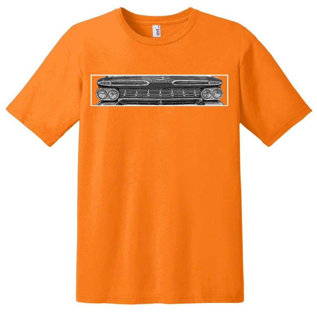 Chevy Impala Shirt, Lowrider Shirt, Car Enthusiast, Car Design T-shirt ...