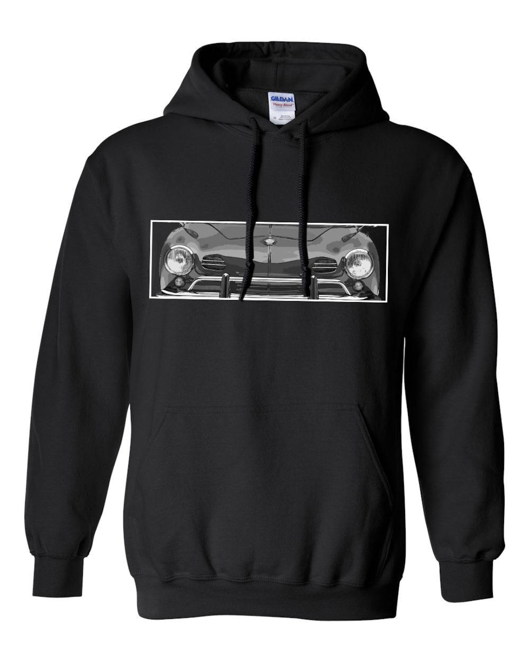 Classic Karmann Ghia Hoodie, Aircooled Sweatshirt, Car Enthusiast, Car ...