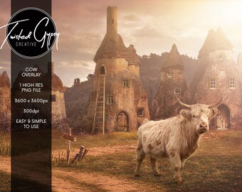 Cow Stream Overlay - Etsy