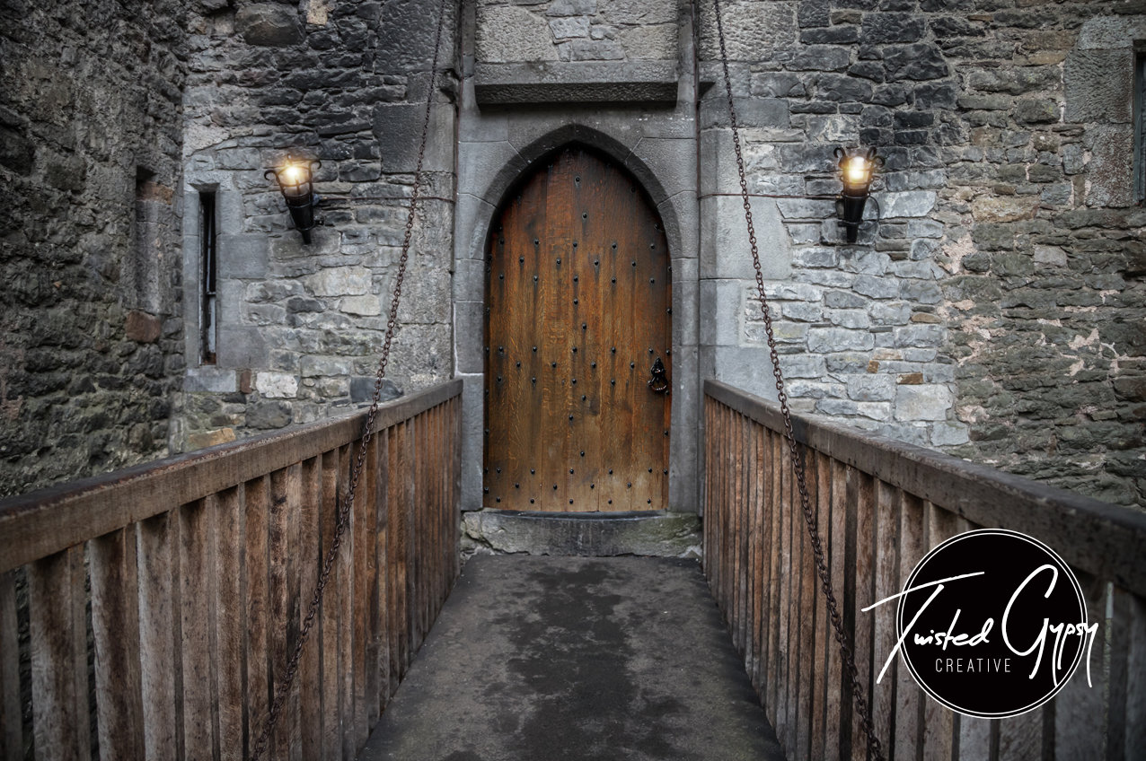Castle Drawbridge Digital Background - Etsy Canada