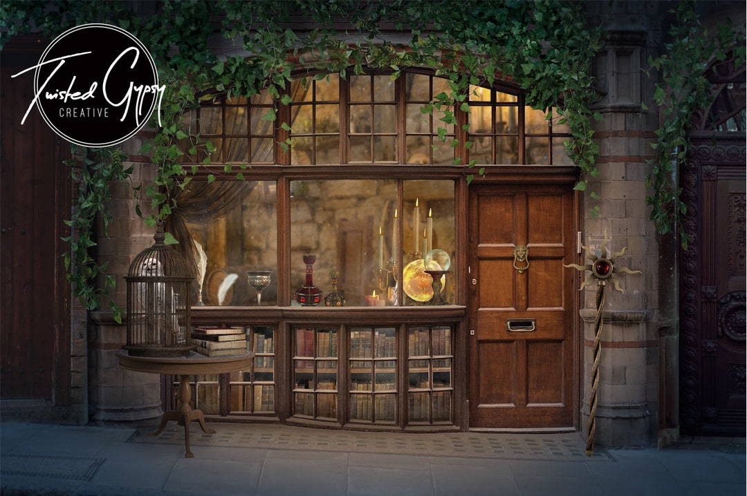 Magic Shop Digital Background - Etsy