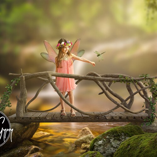 Magical Fairy Arch Digital Background - Etsy