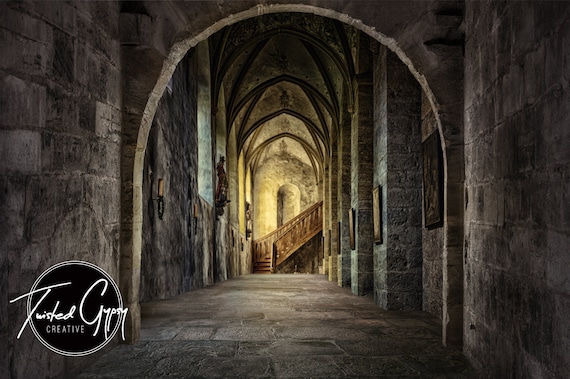 Medieval Castle Corridor