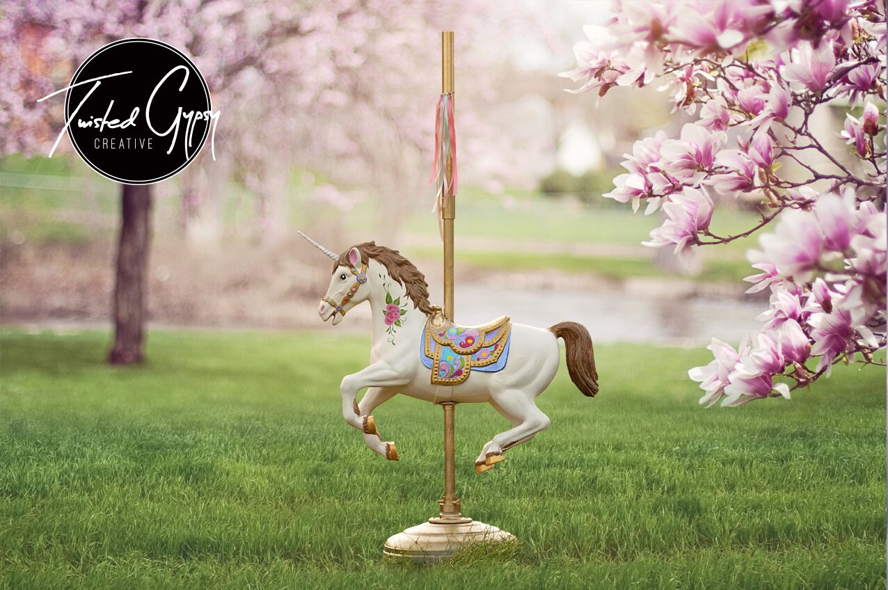 Carousel Horse Photography Prop