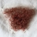 Professional Quality Fine Lace Red / Ginger Human Hair Pubic Wig ...