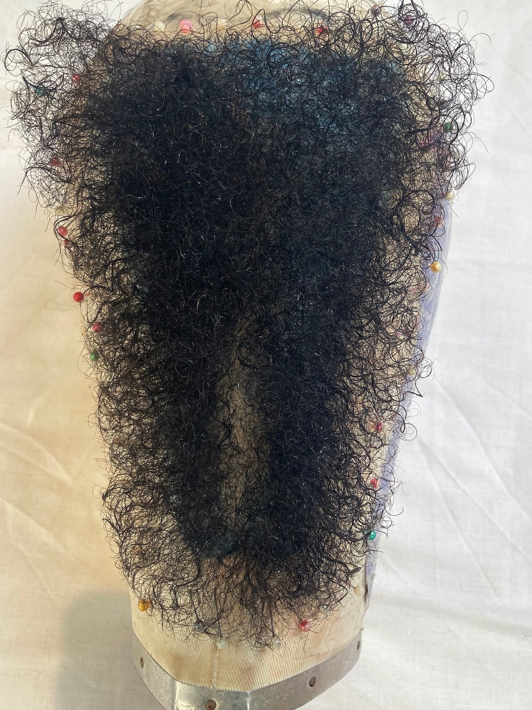 Professional Quality Fine Lace Full Coverage Untrimmed Black / Brown ...