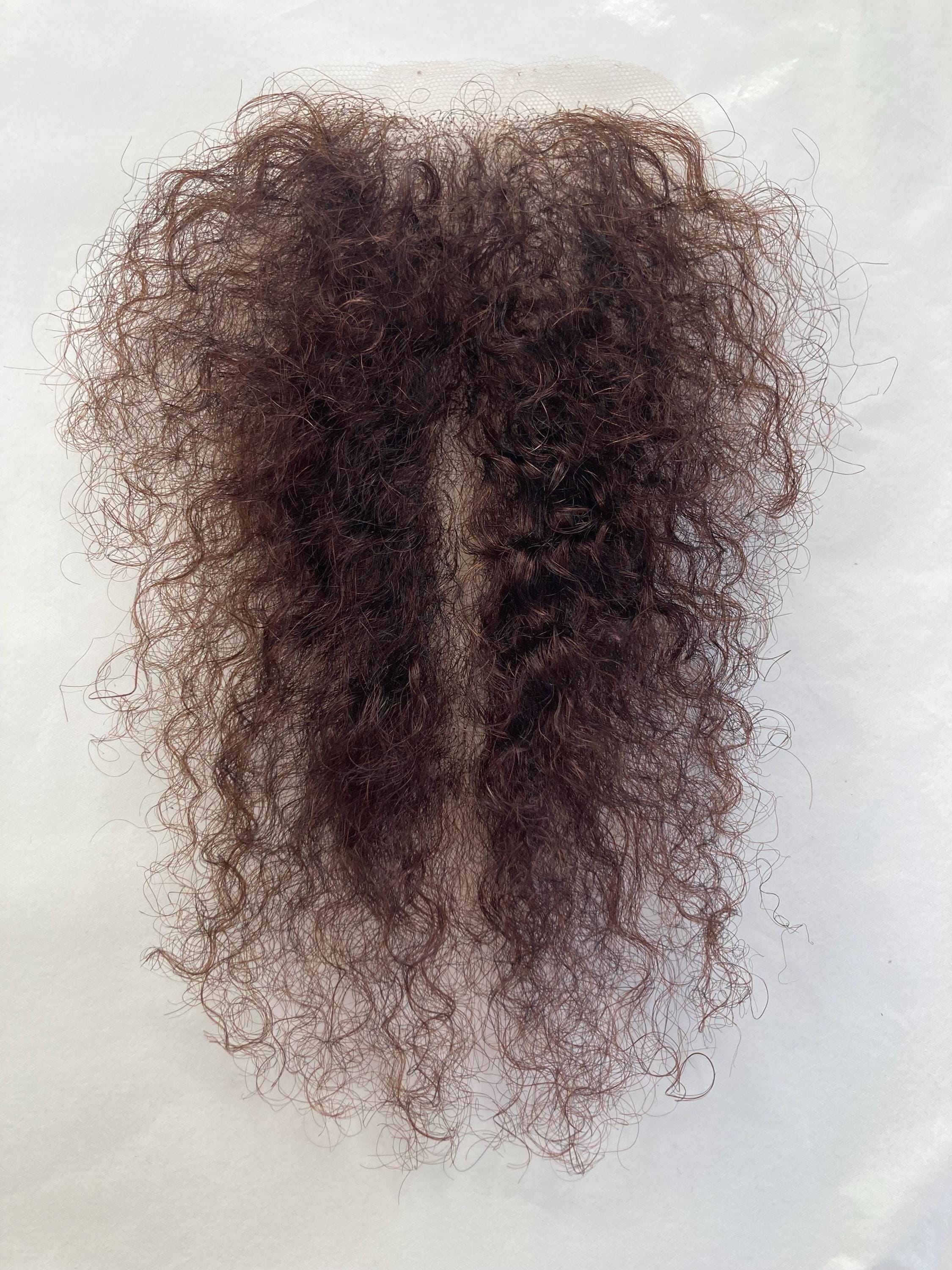 Professional Quality Fine Lace Full Coverage Un-trimmed Long Bushy ...