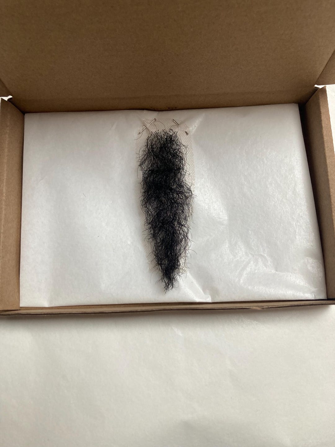 Professional Quality Fine Lace Dark Black / Brown Brazilian Small Pubic ...