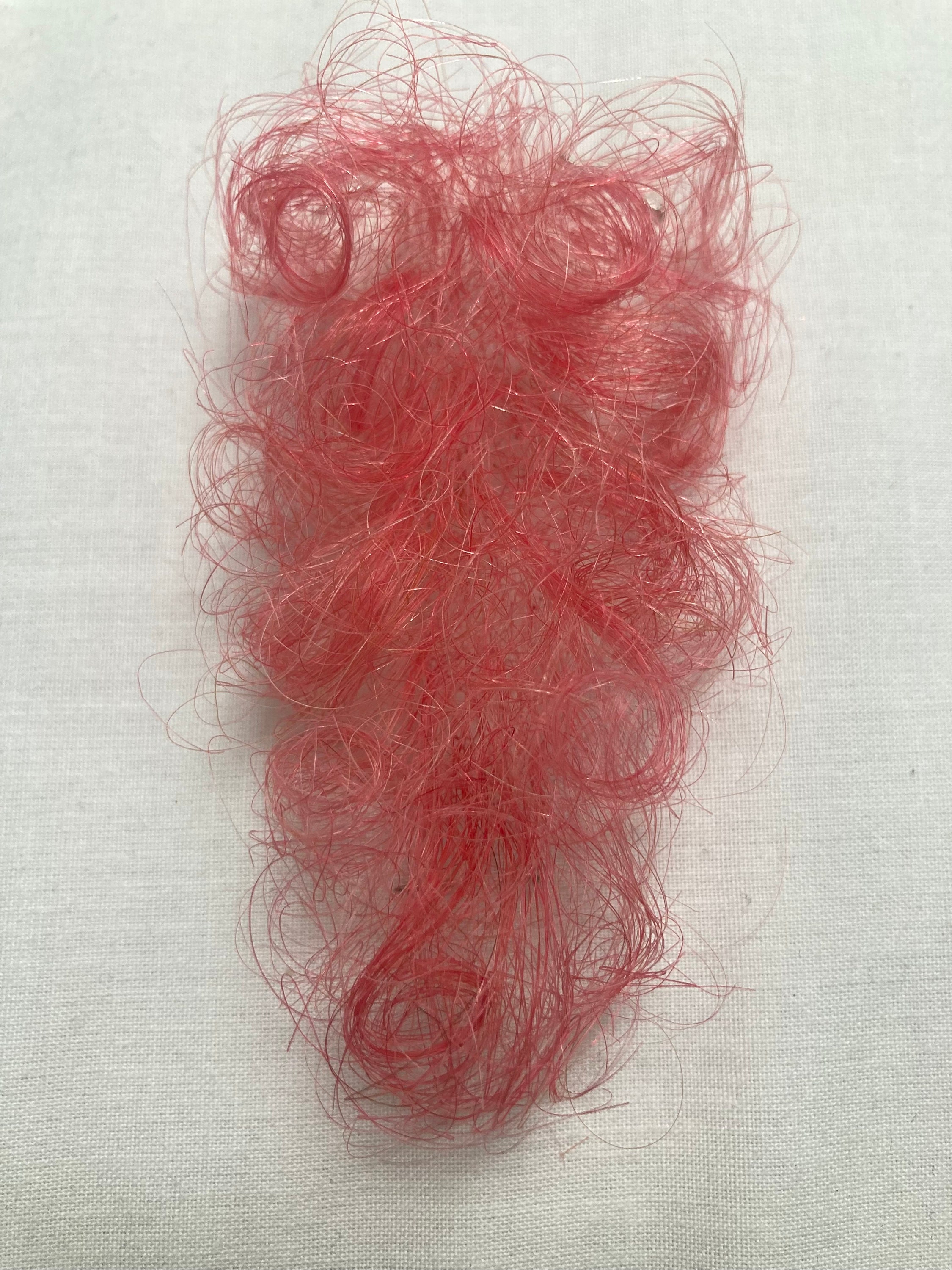 Professional Quality Fine Lace SFX Hot Pink Small Brazilian Pubic Wig ...