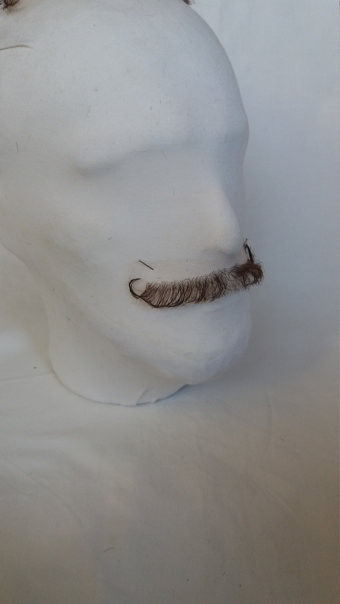 Quality Natural Brown Fine Lace Human Hair Moustache Postiche - Etsy