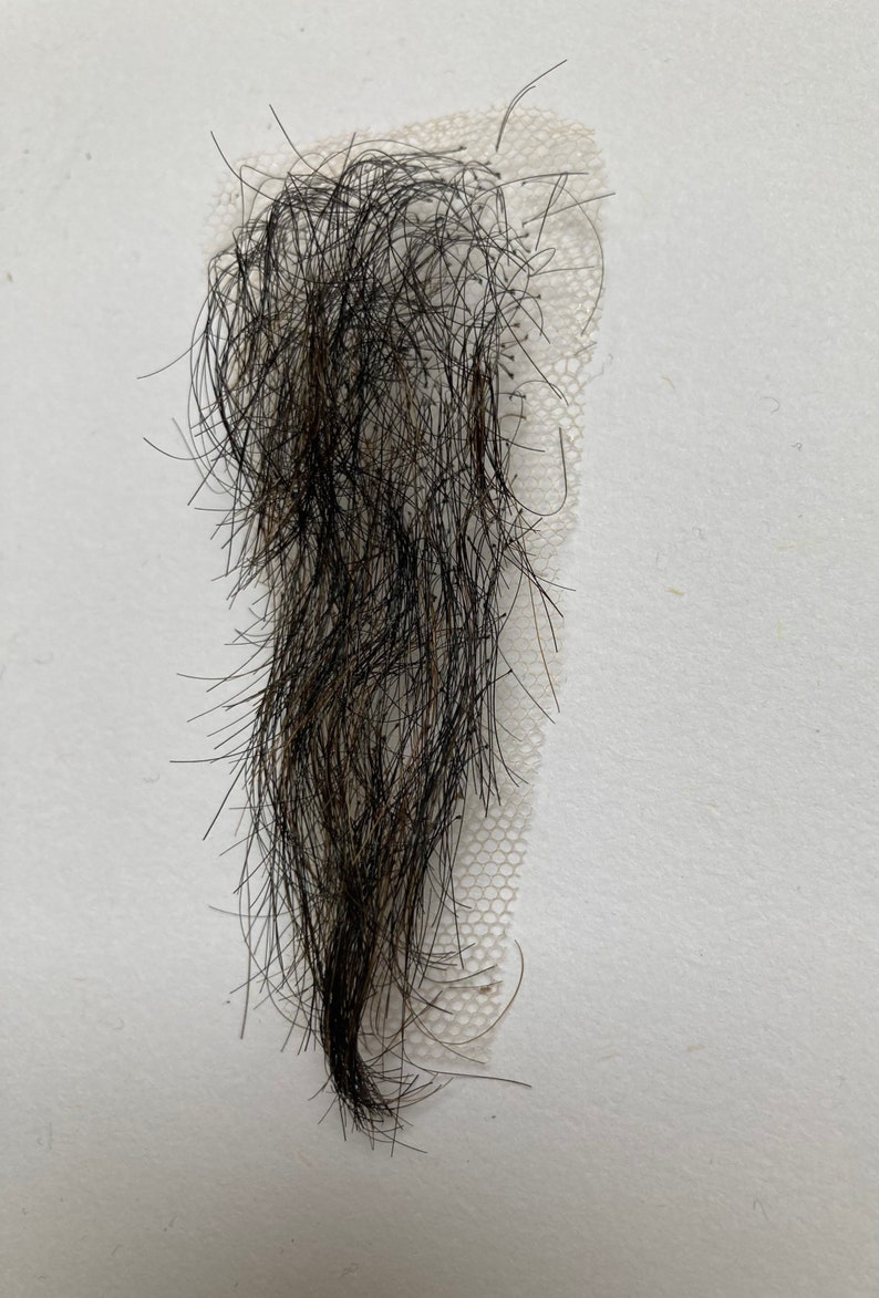 Professional Quality Fine Lace Dark Black / Brown Brazilian Small Pubic ...