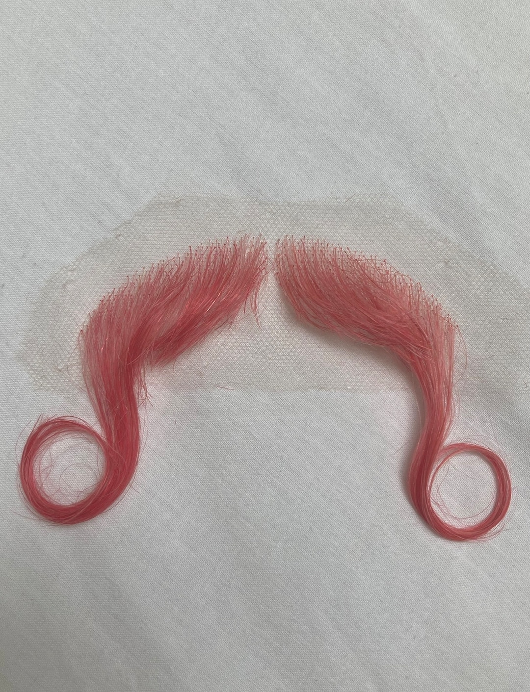 Professional Quality SFX Human Hair Hot Pink Drag Cowboy False ...