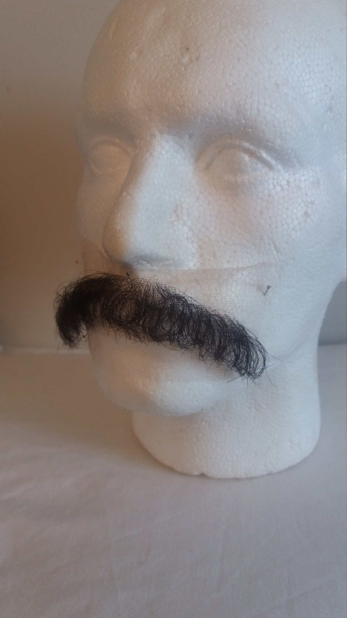 Quality Pablo Escobar Black Fine Lace Yak/human Hair Moustache - Etsy