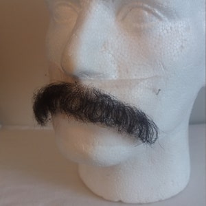 Quality Pablo Escobar Black Fine Lace Yak/human Hair Moustache Postiche ...