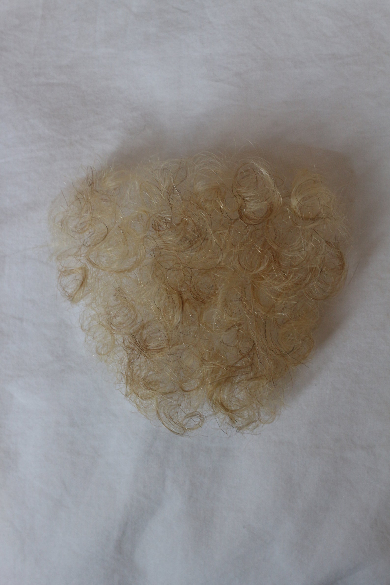 Professional Quality Fine Lace Blonde Human Hair Pubic Hair Wig ...