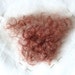 Professional Quality Fine Lace Red / Ginger Human Hair Pubic Wig ...