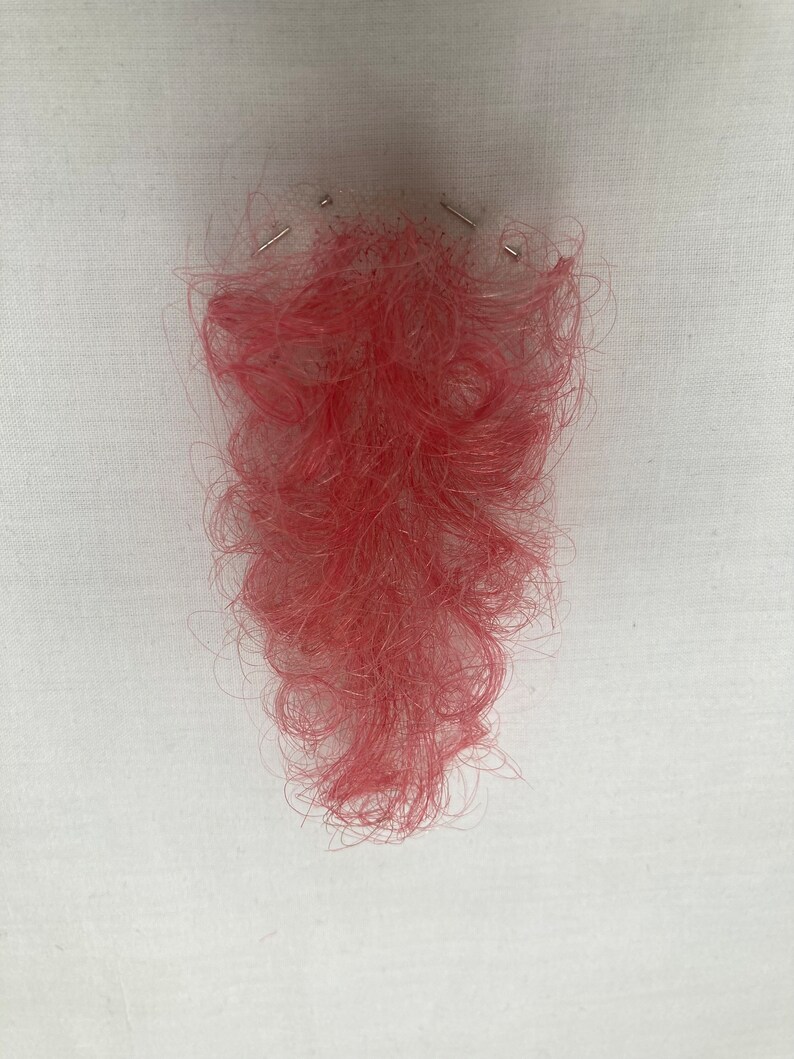 Professional Quality Fine Lace SFX Hot Pink Small Brazilian Pubic Wig ...