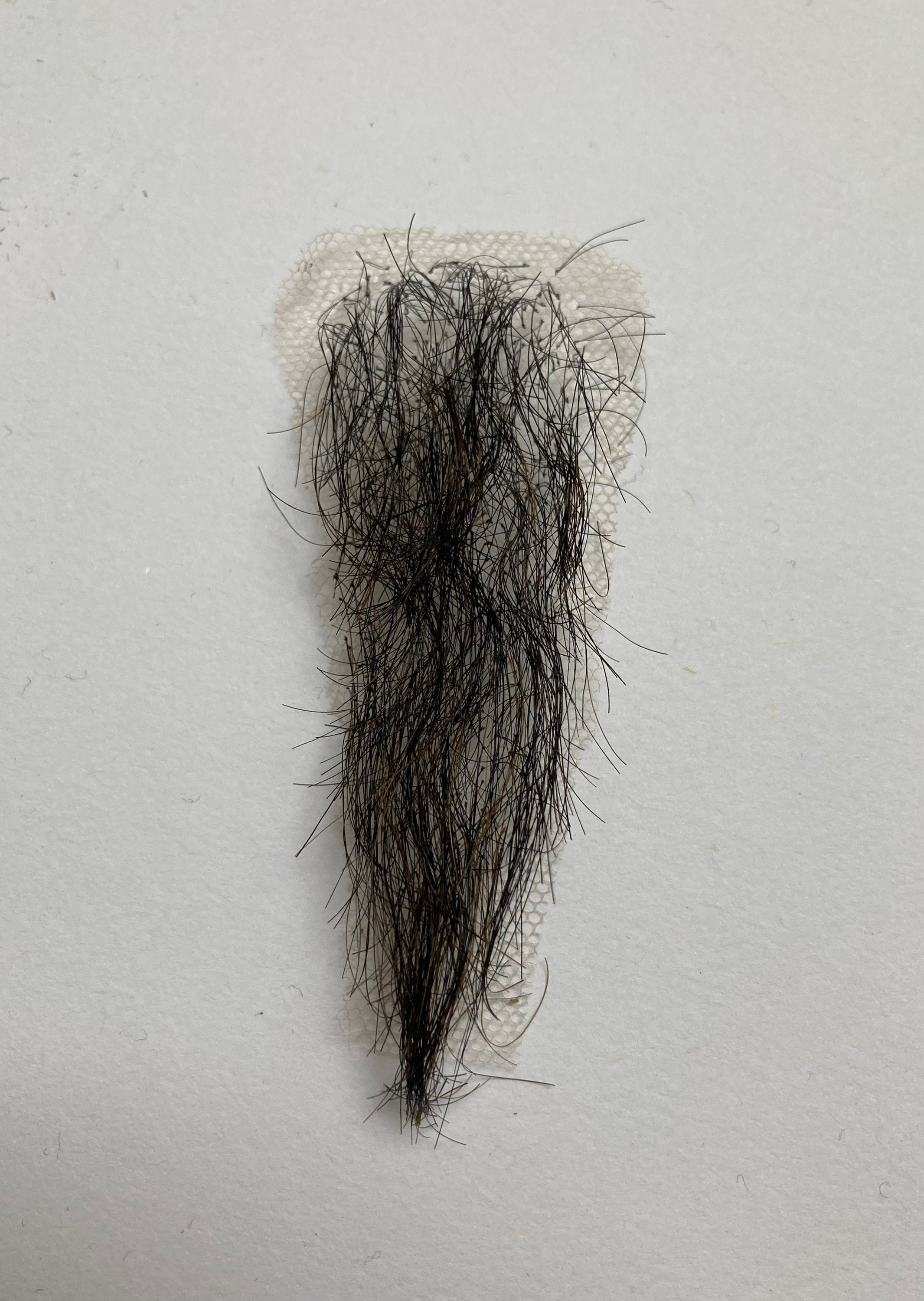 Professional Quality Fine Lace Dark Black / Brown Brazilian Small Pubic ...