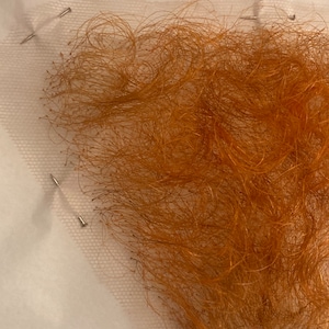 Professional Quality Fine Lace Ginger / Pubic Wig / Merkin for Film ...