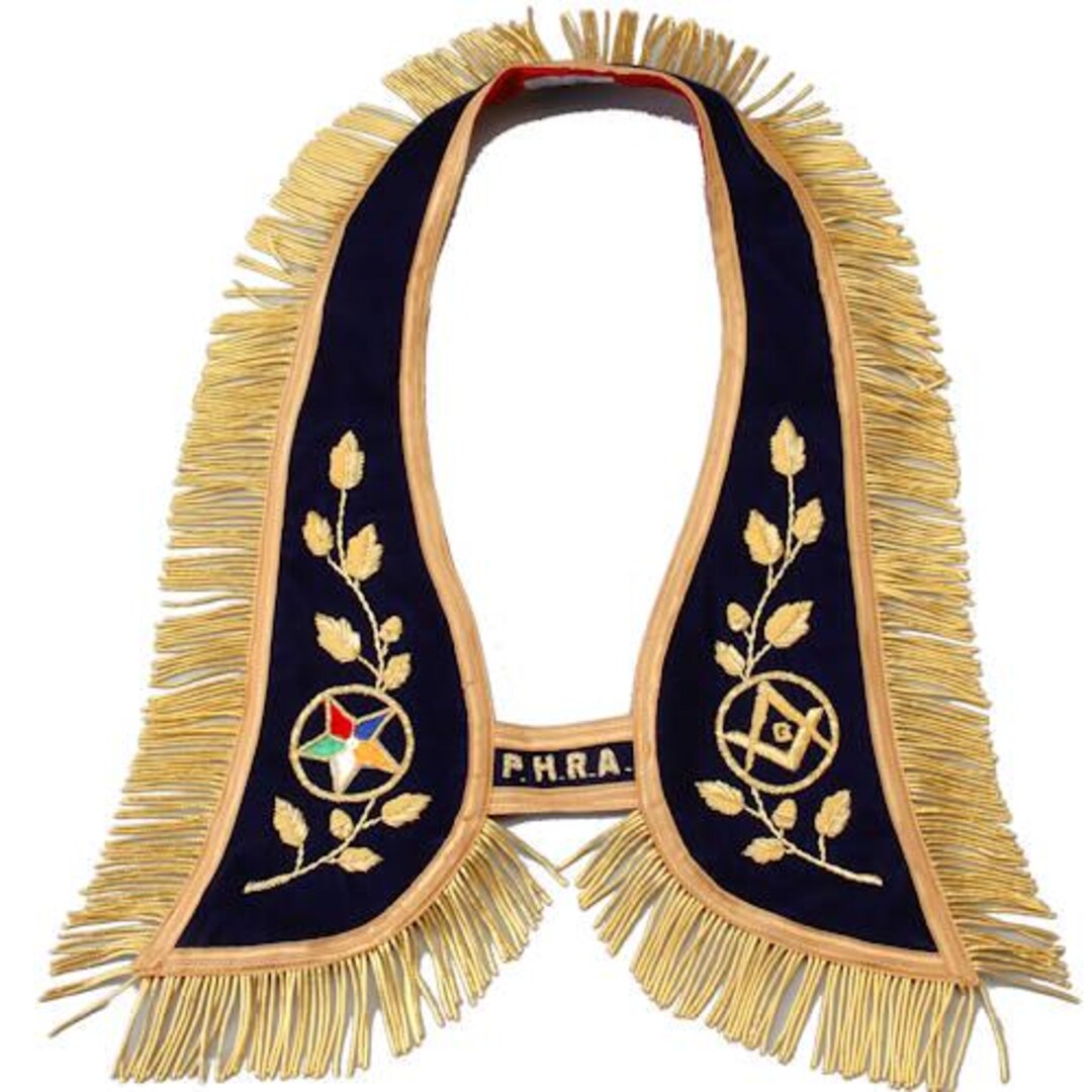 Past Patron Collar - Velvet Collar, Hand Embroidered in Gold Bullion - Etsy