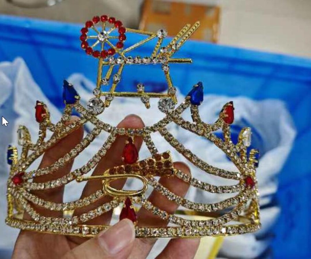 OES Crown: Rhodium Plated, Crystal Masonic Regalia OES Crown – Order of ...