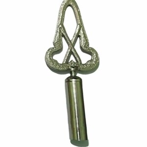 Masonic Regalia Pole Topper, Blue Lodge RODS & TOPS Silver Set of 6 ...