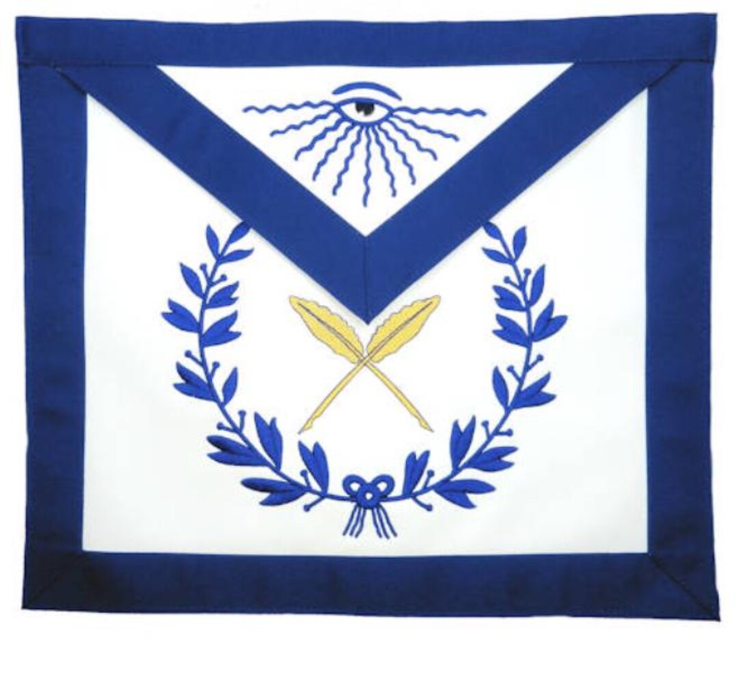 Masonic Officer Apron - SECRETARY - Apron - Etsy