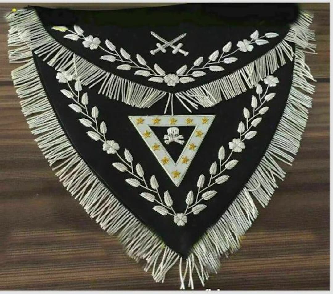 Knight Templar Aprons, York Rite Aprons, Masonic Triangular Aprons. KT ...