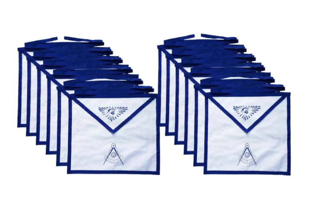 Masonic Cotton Duck Cloth Past Master Aprons Printed - Pack of 12 - Etsy