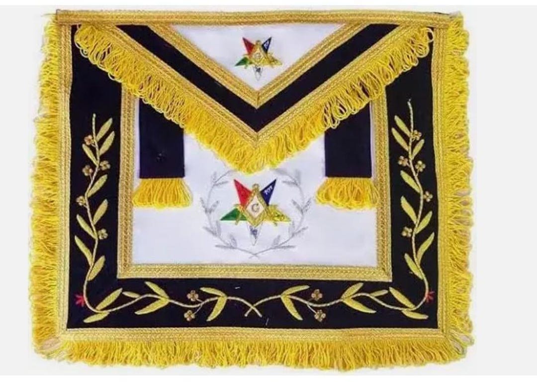 Masonic Regalia Mason OES Worthy Patron Apron WM Apron OES Apron ...