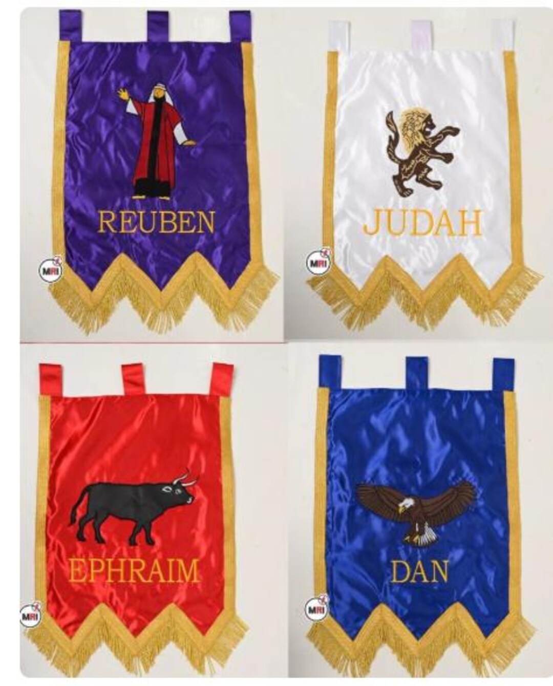 Masonic Royal Arch Veil Banners Complete Set Royal Arch Chapter Banner ...