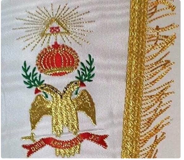 Masonic Regalia Free Mason 33 Degree Rose Croix 33rd Degree A.A.S.R ...