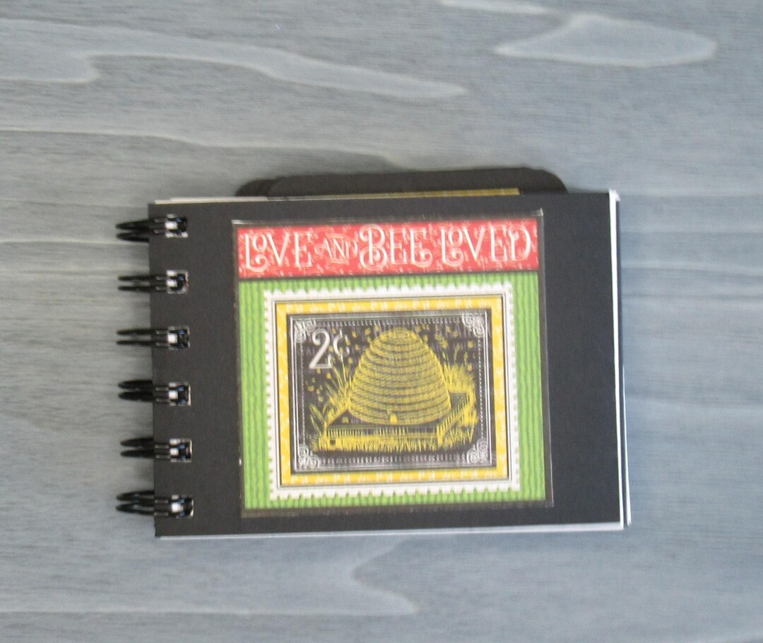 Bee and Sunflower Themed Cinch Bound Notebook - Etsy