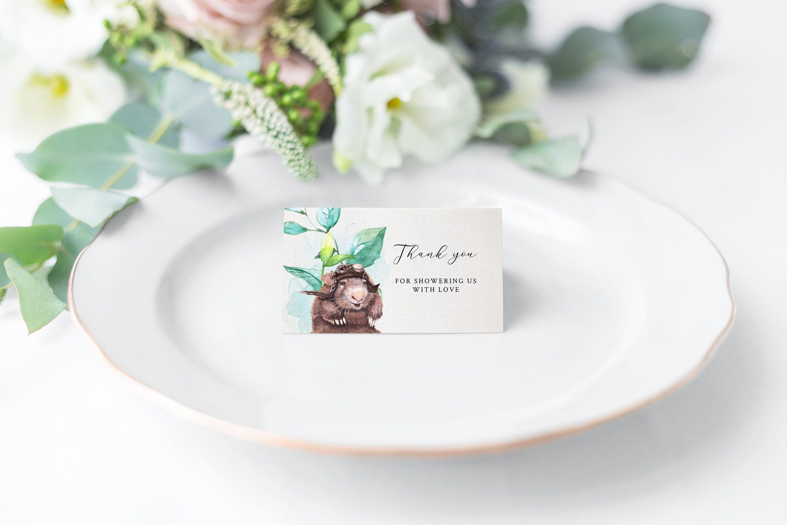 Wombat, Boy and Girl Baby Shower Lady Beetle Invitations, Wombat ...