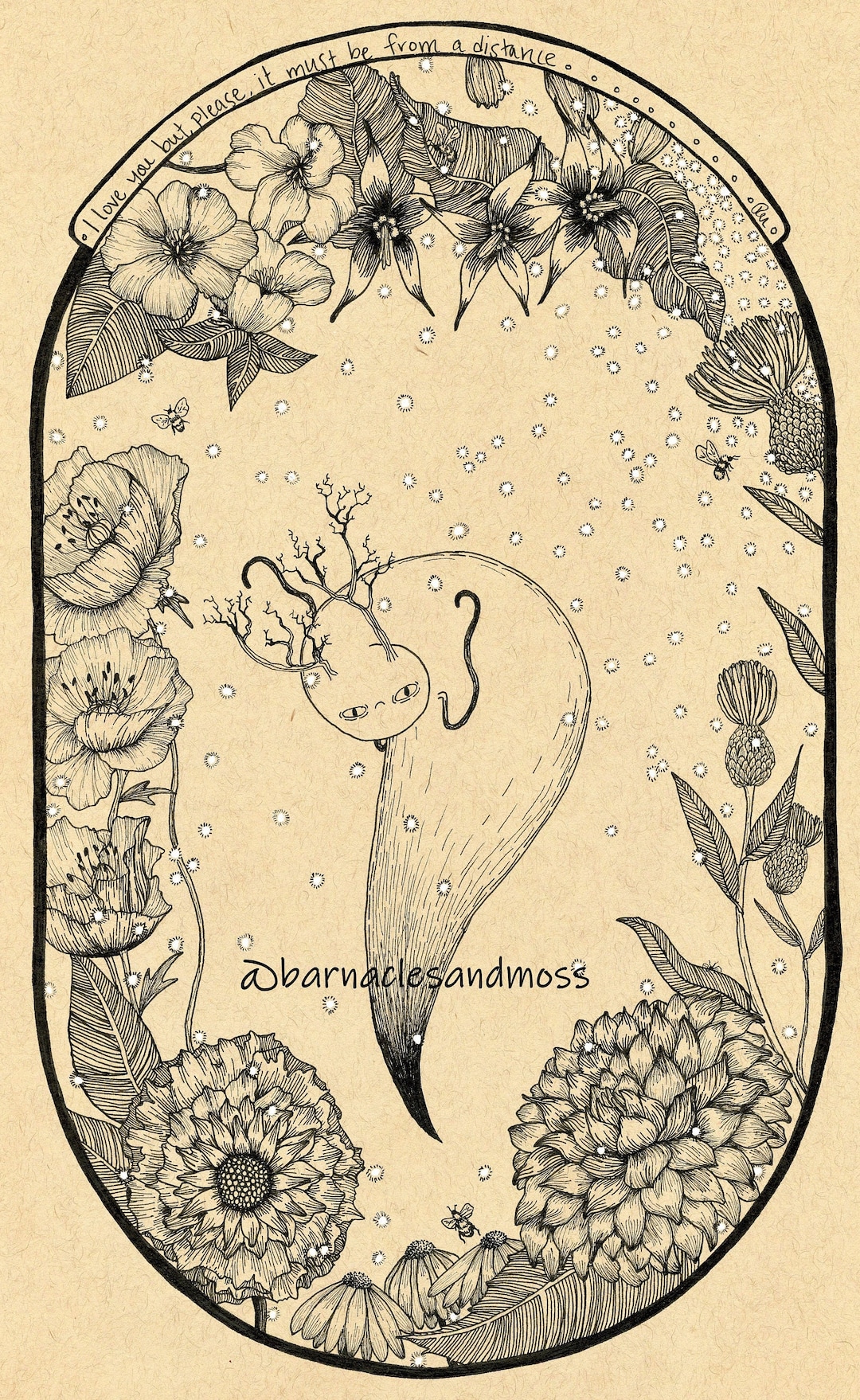 Allergies Fine Art Print | Goblincore | Whimsigoth Decor | Creepy ...